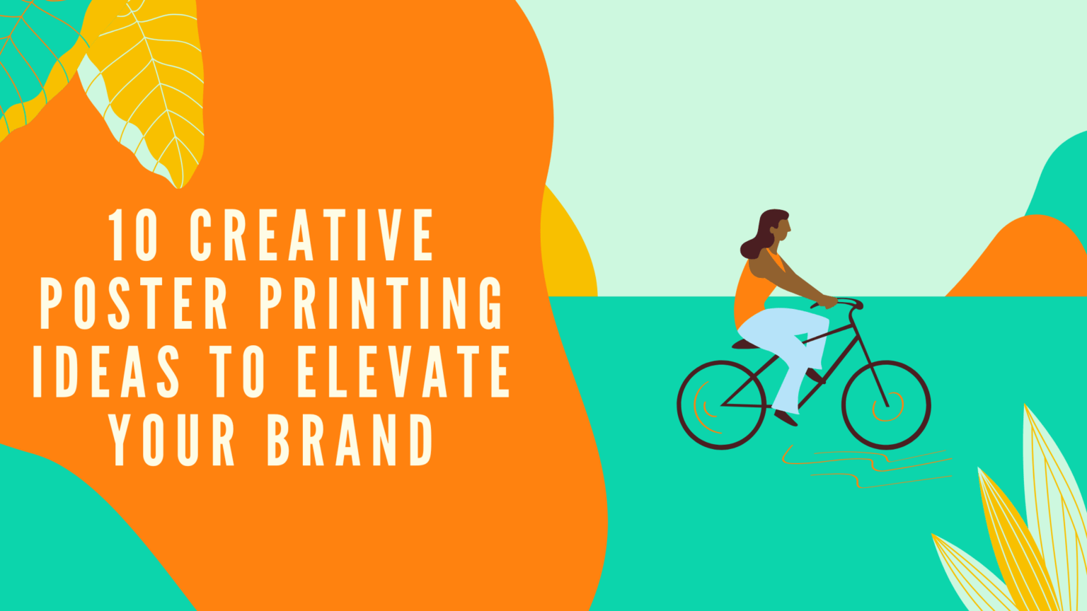 10 Creative Poster Printing Ideas to Elevate Your Brand | Digital Printing in Bangalore