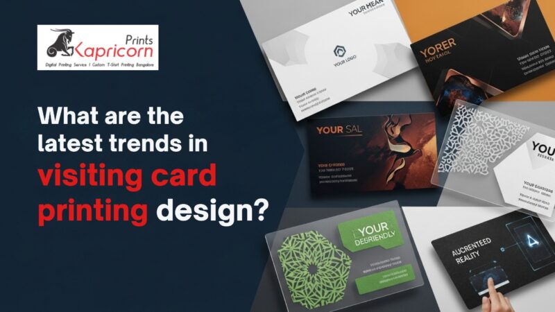 What Are the Latest Trends in Visiting Card Printing Design? | Digital ...
